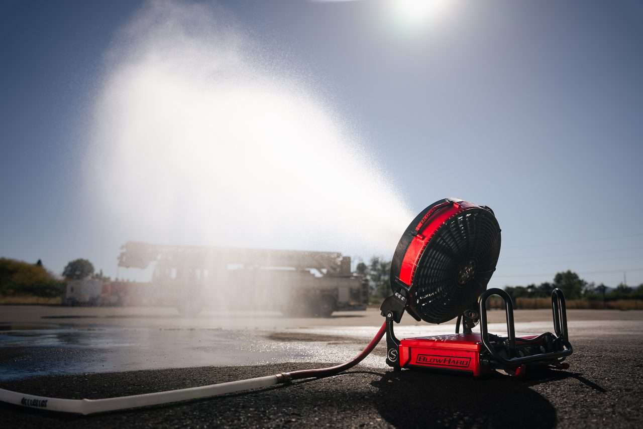 BH-20 - BlowHard's First battery-operated PPV fan